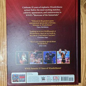 Other | Wwe 35 Years Of Wrestlemania Hardcover Book | Poshmark